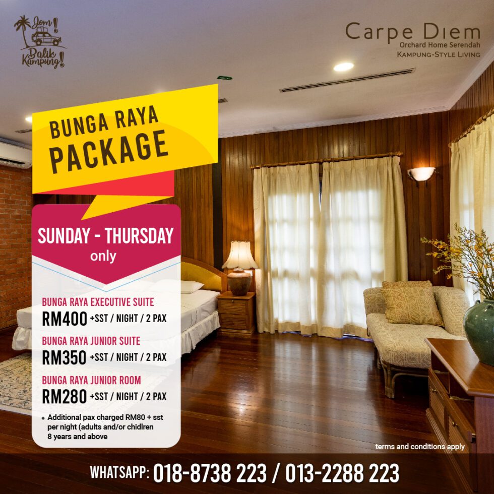 Main Package | Carpe Diem Serendah